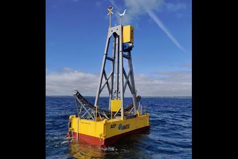 Tuned mass damper WEC undergoes testing | News | Maritime Journal